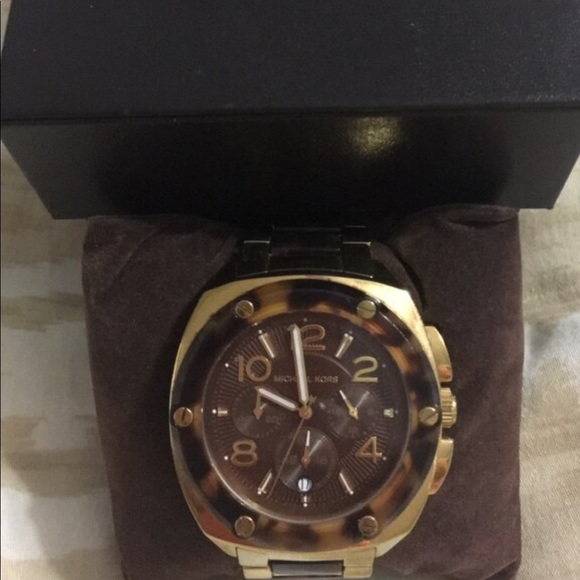 Michael Kors | Accessories | Michael Kors Leopard Watch | Poshmark